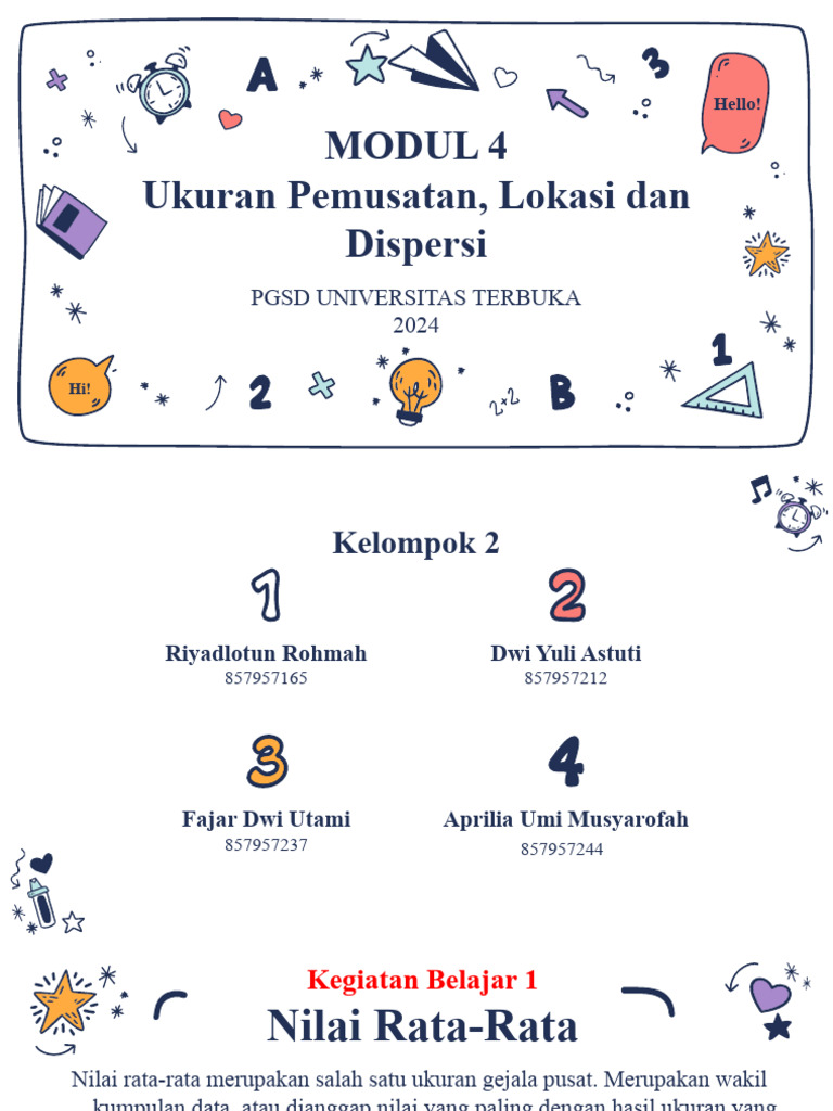 Modul 4 Statistika-1 | PDF