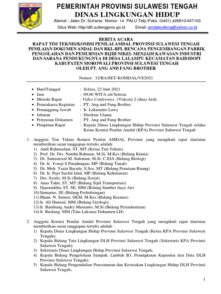 32 .BA Nomor 32 - Andal Dan RKL-RPL PT. ANG AND FANG BROTHER | PDF ...