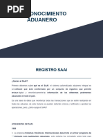 Sistema SAAI en Comercio Exterior | PDF | aduana | El comercio ...
