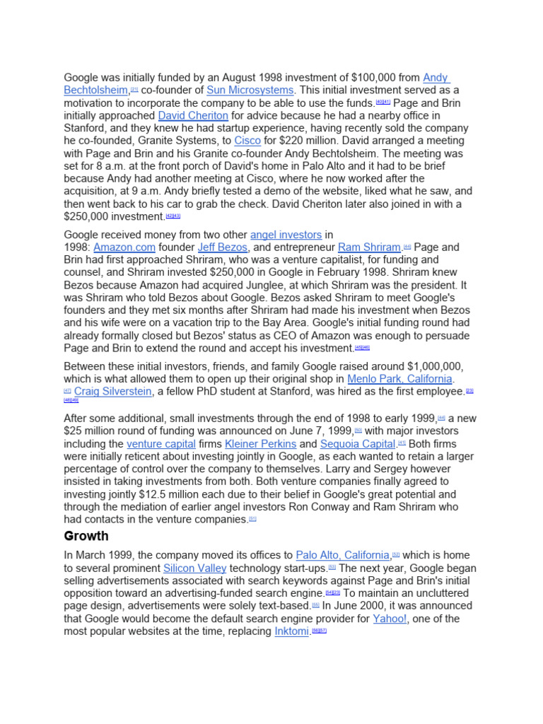 Basics Google | PDF | Alphabet Inc. | Information Retrieval Organizations