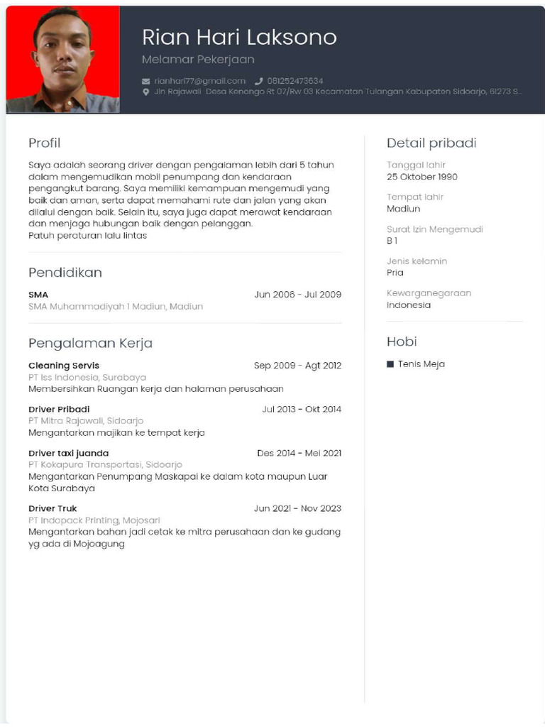 Rian Hari Laksono | PDF