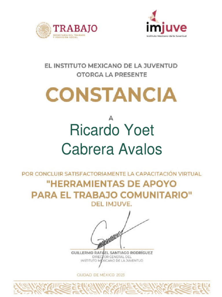 Constancia | PDF | Technology & Engineering