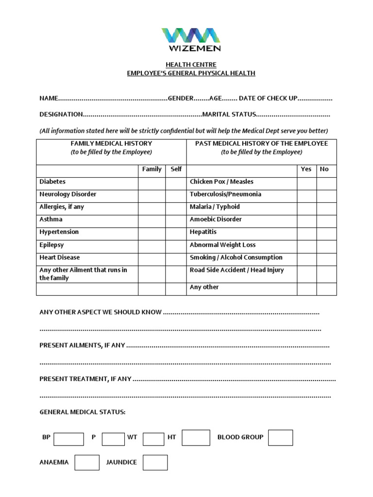 Medical Forms | PDF | Physical Examination | Medicine