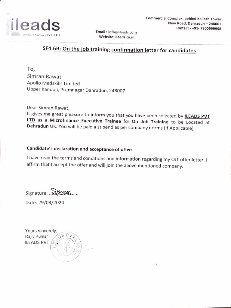 Simran Rawat | PDF | Business