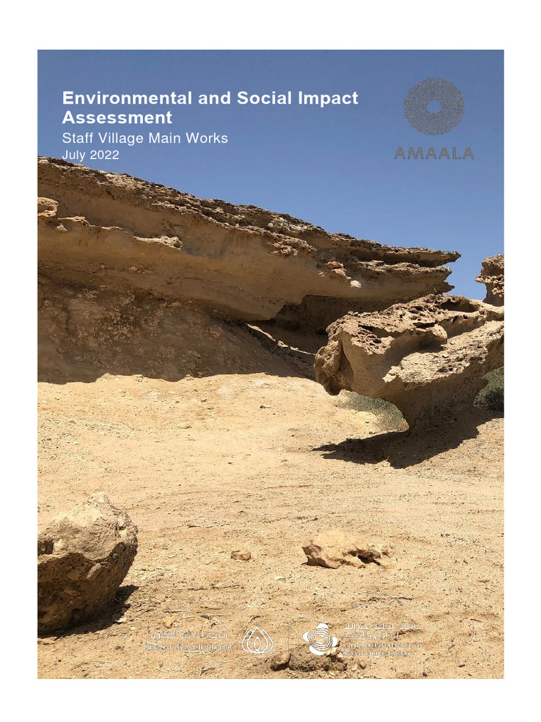 2022-07-04 BDC Amla Trep Esia Staff Village Main Works Rev03 | PDF ...