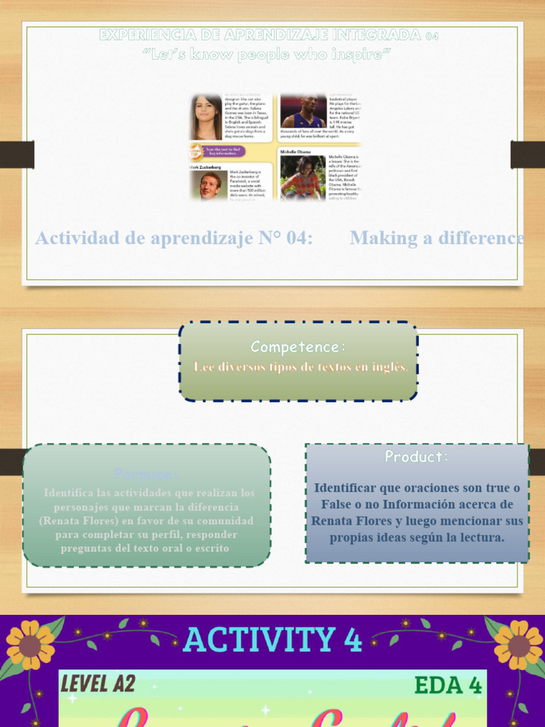 Act 4 - Making A Difference | PDF