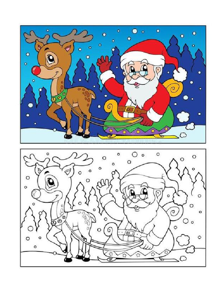 Mewarnai Santa | PDF