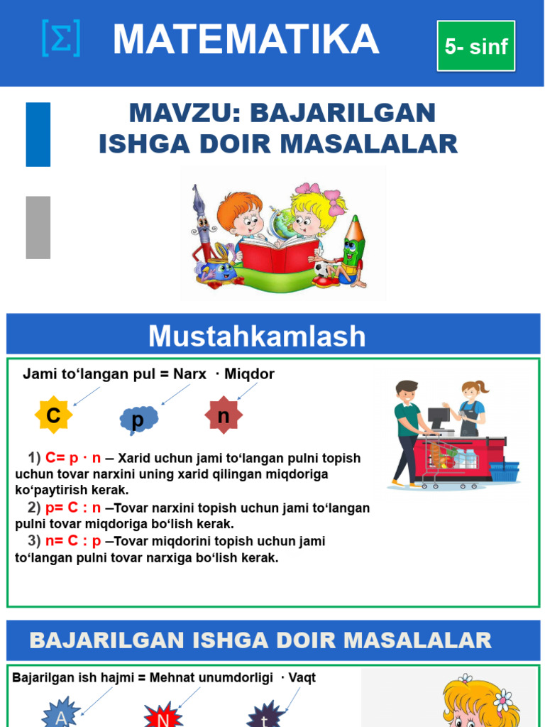 Matematika 11-Dars | PDF