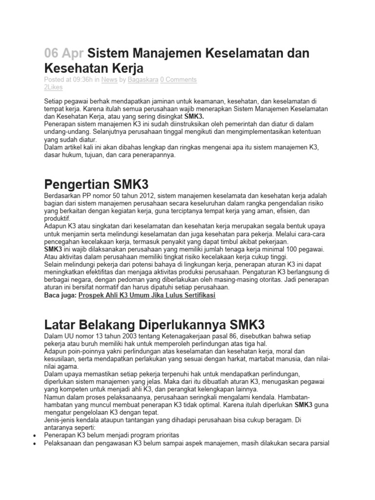 SMK3 | PDF