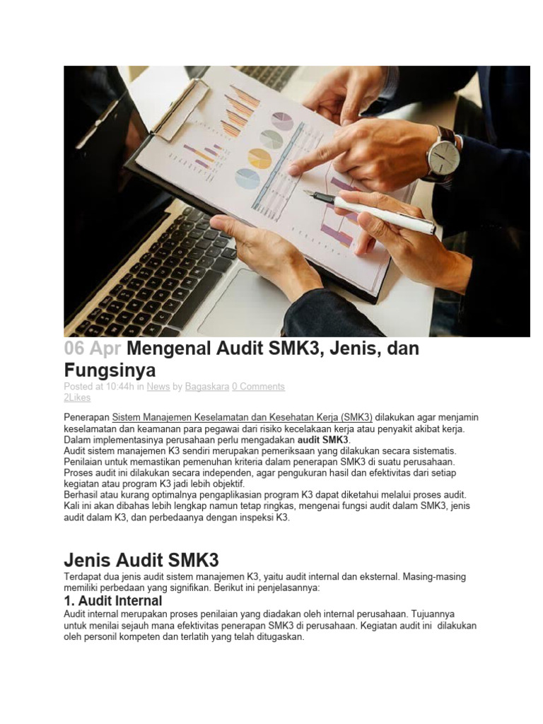 Audit SMK3 | PDF