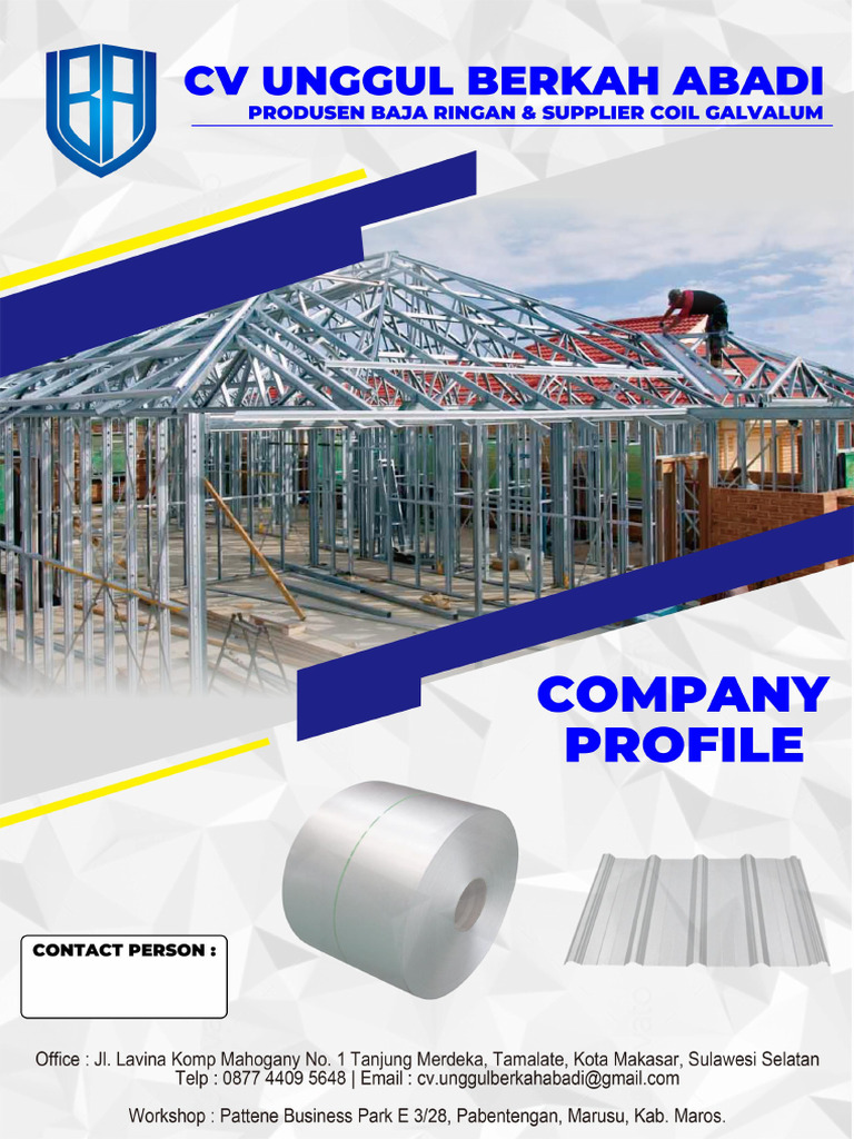 Company Profile Unggul Berkah Abadi-1 | PDF