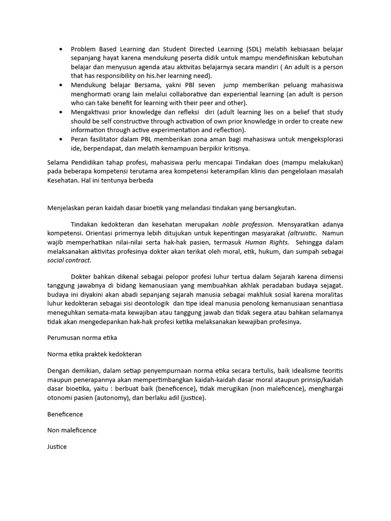 Problem Based Learning Dan Student Directed Learning | PDF | Karier & Perkembangan ...