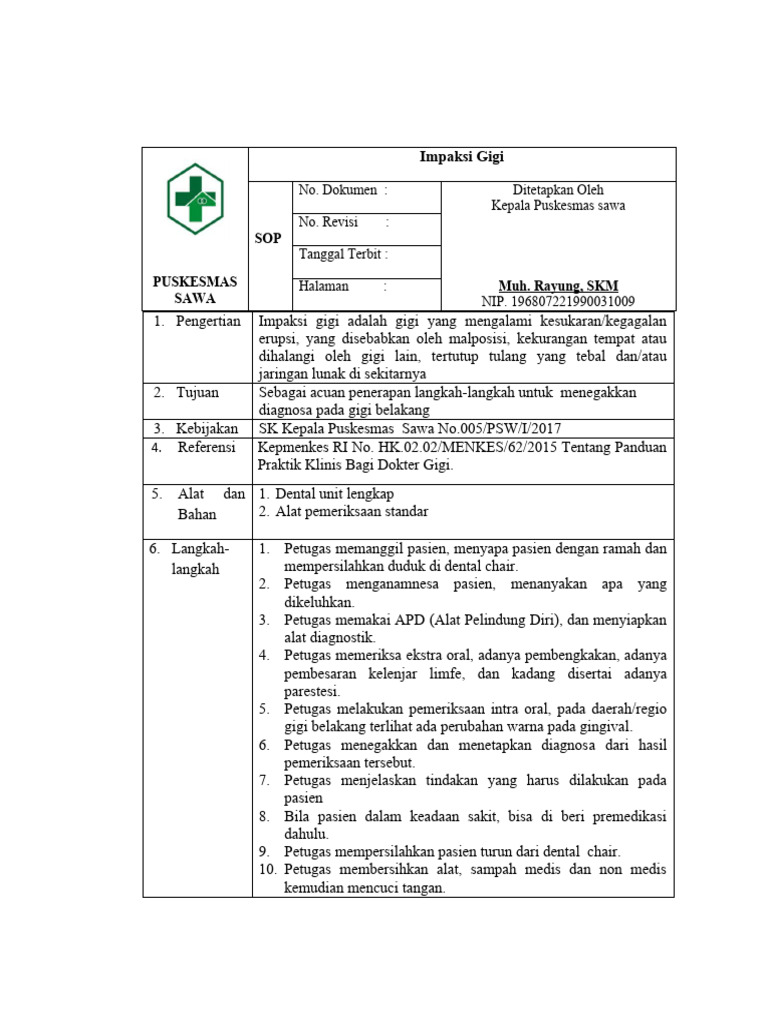 03 SOP IMPAKSI M3 Fix | PDF | Sains & Matematika