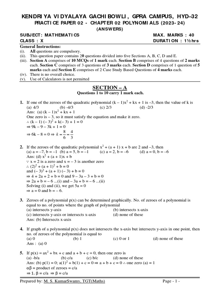 maths-class-x-chapter-02-polynomials-practice-paper-02-answers-1 (1 ...