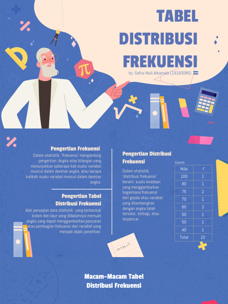 PPT-tabel Distribusi Frekuensi | PDF