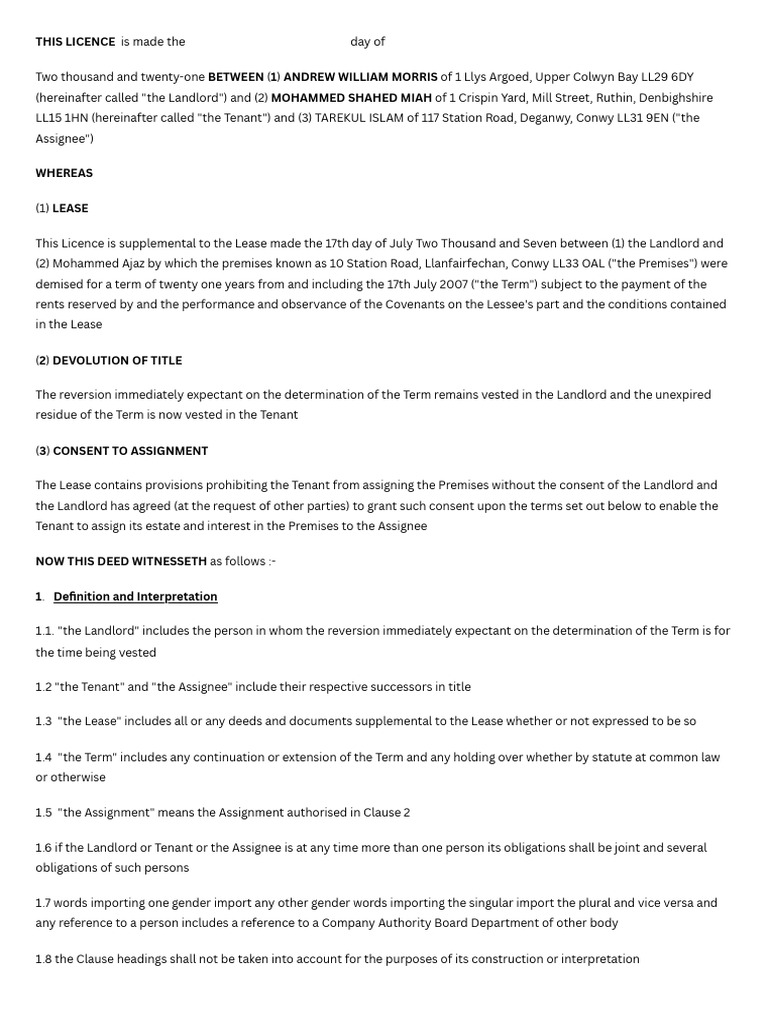 Jafor | PDF | Assignment (Law) | Lease