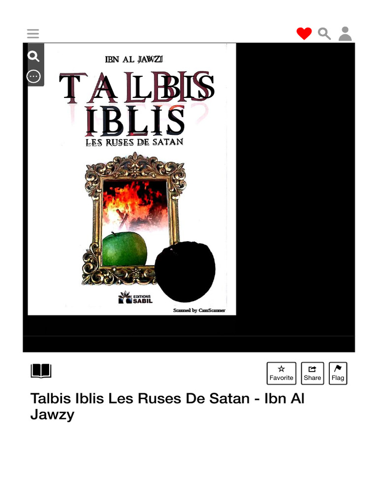 Talbis Iblis : Les Ruses de Satan | PDF