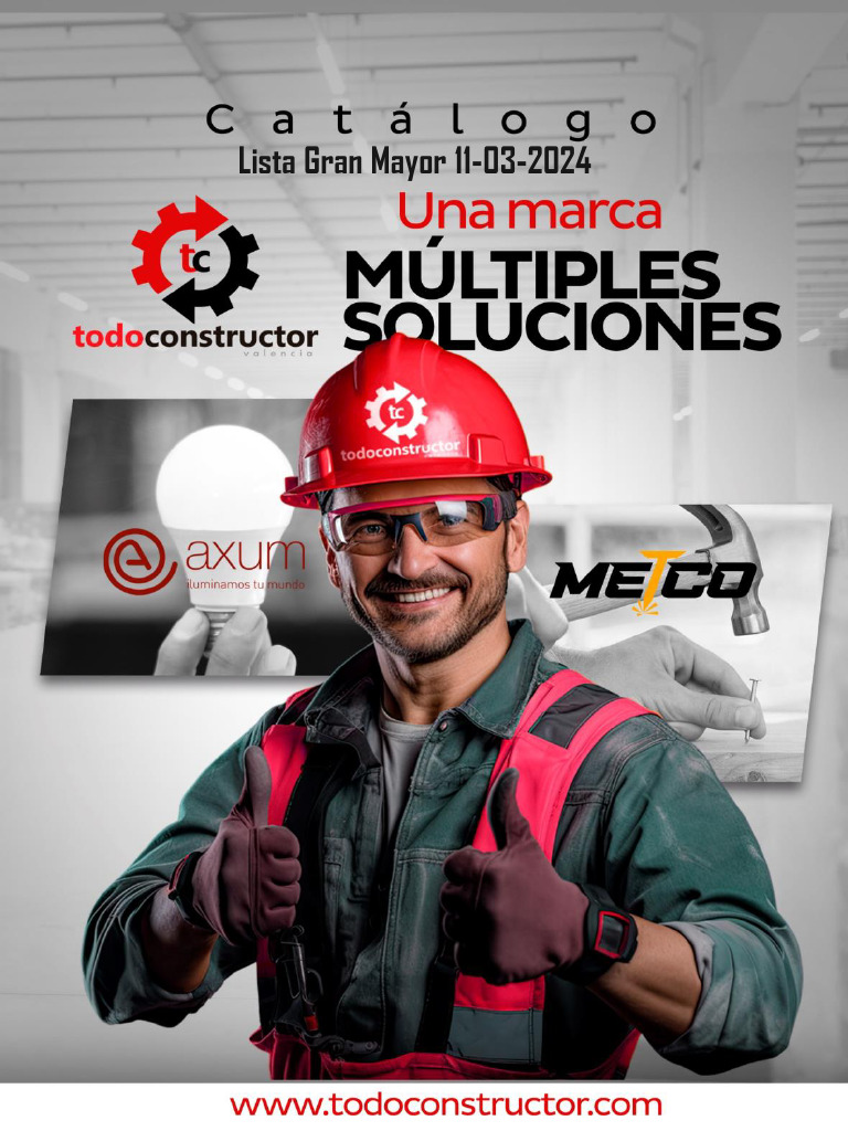 Catalago Todo Constructor Lista Gran Mayor 11-03-2024 | PDF | Cocina, comidas y vino