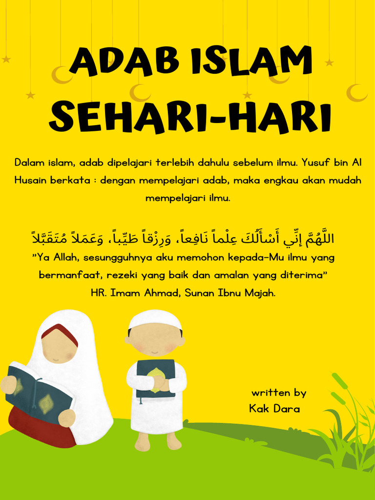 Menerapkan Adab Islami Sehari-hari | PDF
