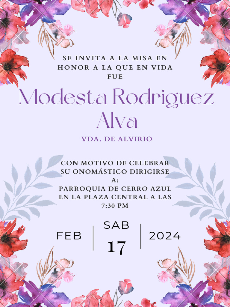 Modesta Rodriguez | PDF