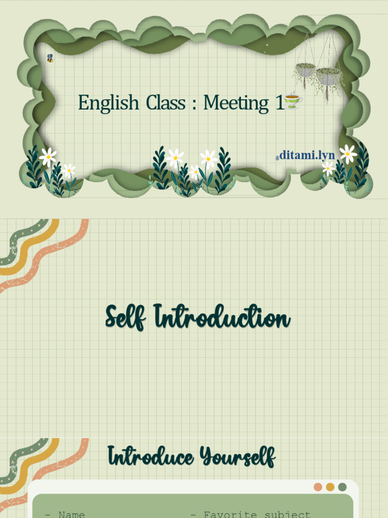 English Class Icebreaker Activities | PDF | Poetry | General Fiction