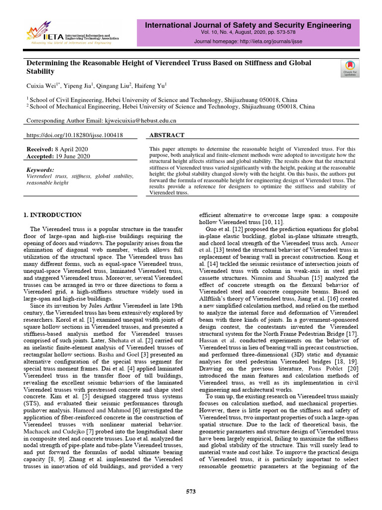 International Journal of Safety and Security Engineering: Received: 8 ...