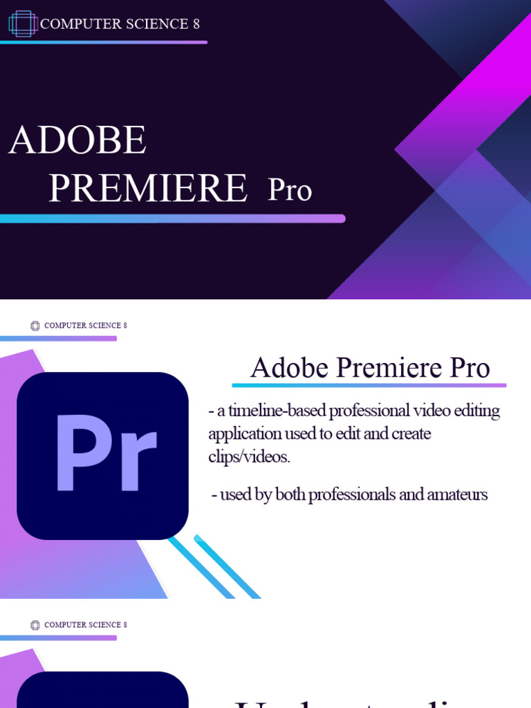 Adobe Premiere Pro | PDF | Video | Software