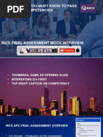 RICS APC Mock Interview Questions and Answers Complete | PDF | Capital ...
