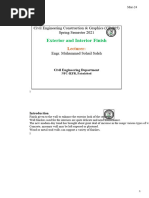 Division 9 Finishes Overview | PDF | Plaster | Drywall