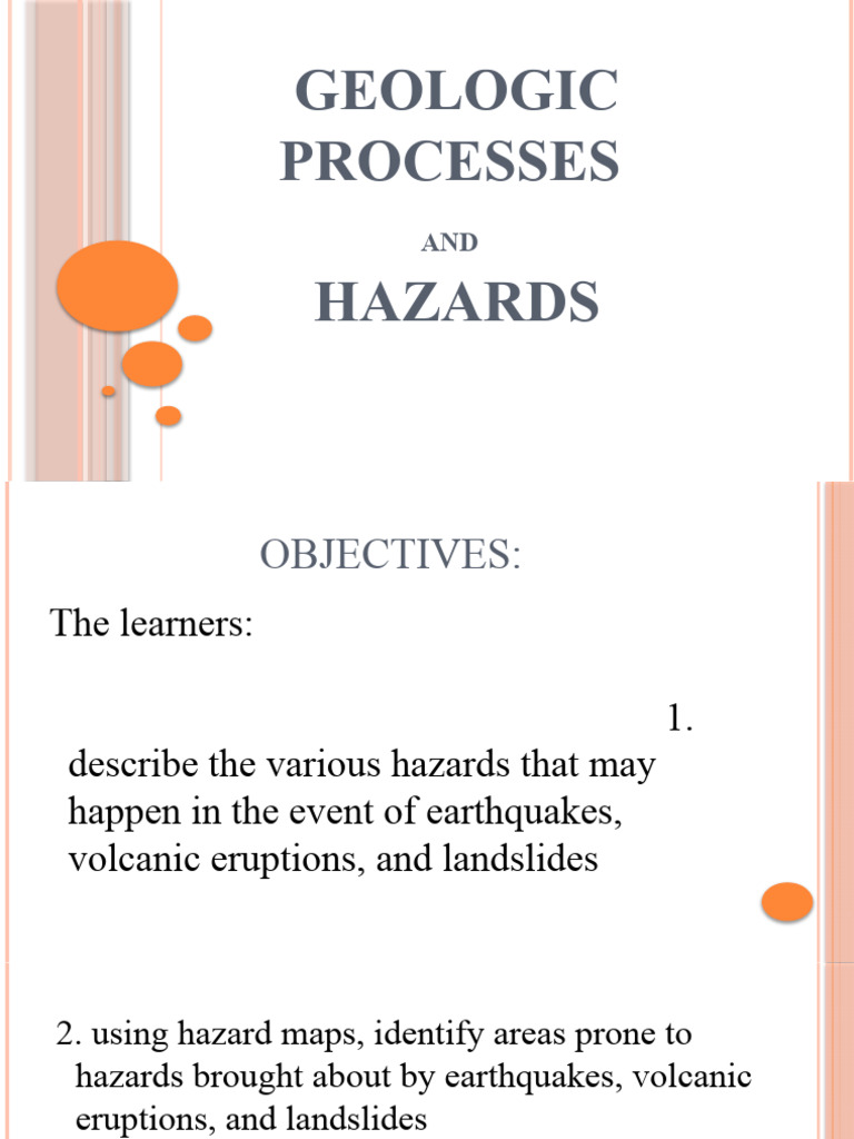 Geologic Hazards and Mitigation Strategies | PDF | Earthquakes | Volcano