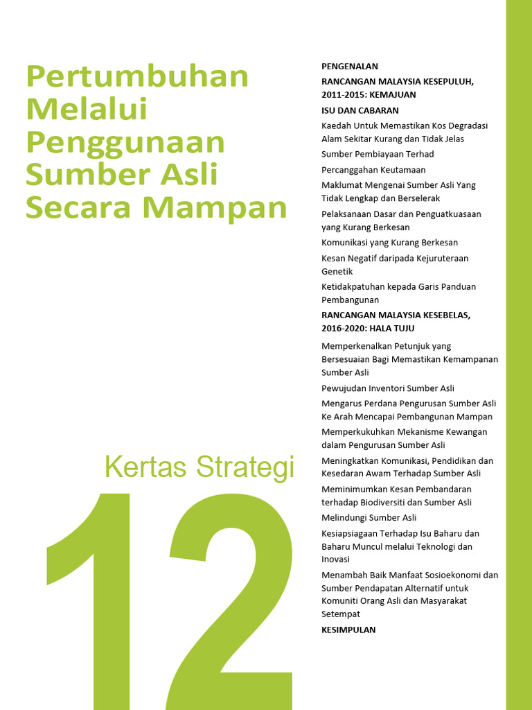 Kertas Strategi 12 | PDF