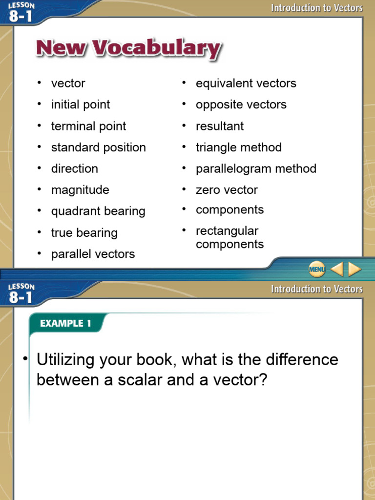 8 1 | Download Free PDF | Euclidean Vector | Geometry