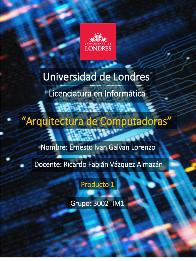 Producto 1 | PDF | Microprocesador | Hardware de la computadora
