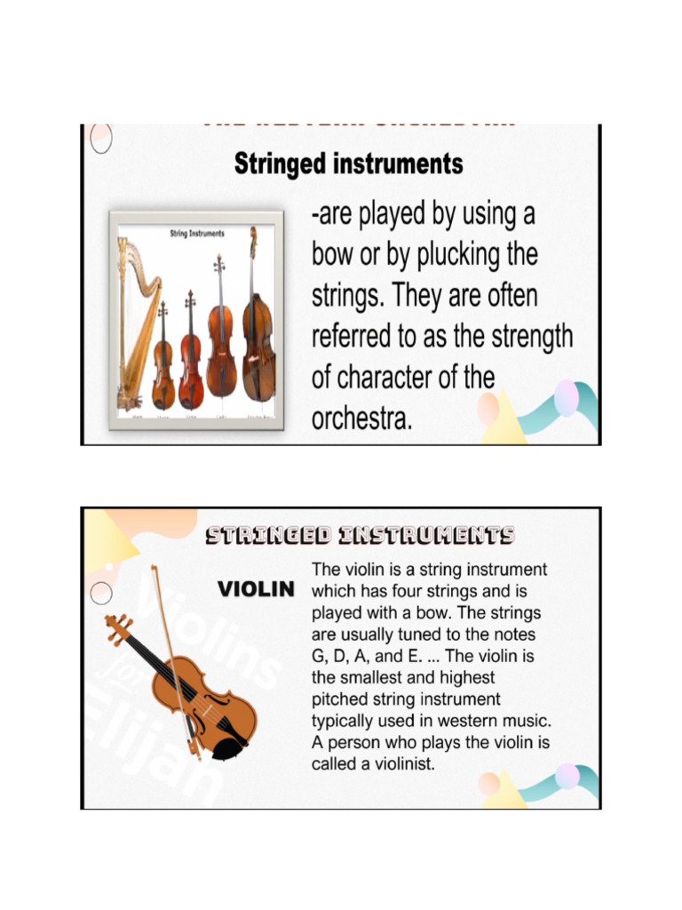 KInds of MUsical INstruments | PDF