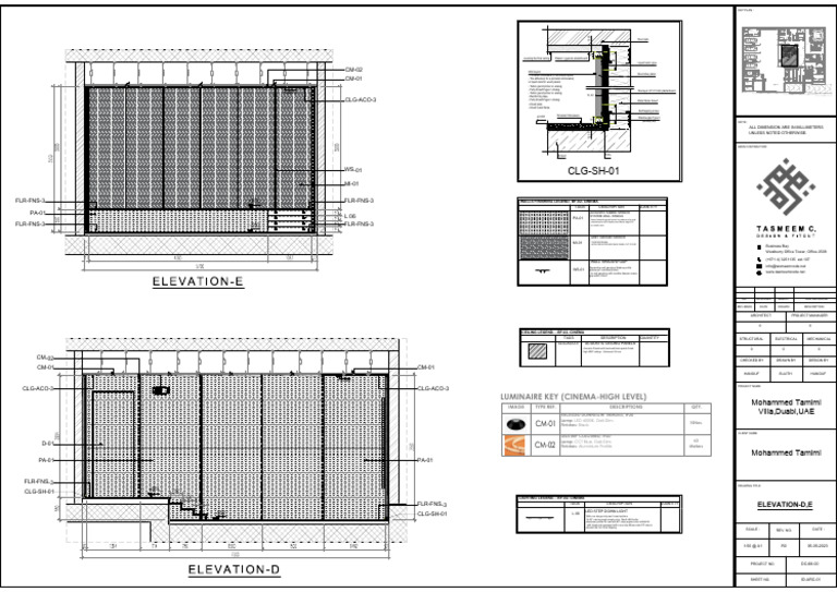 Elevation-E: CLG-SH-01 | PDF | Drywall | Building Engineering