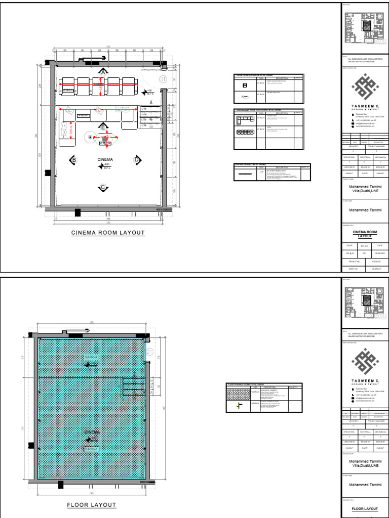 Cinema Room Design Layout Guide | PDF | Manufactured Goods