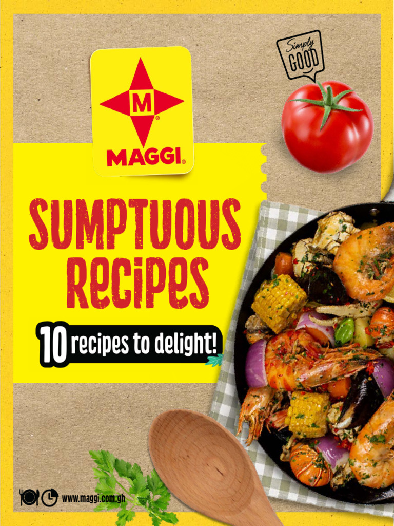 Maggi GH Cookbook | PDF | Cooking | Garlic