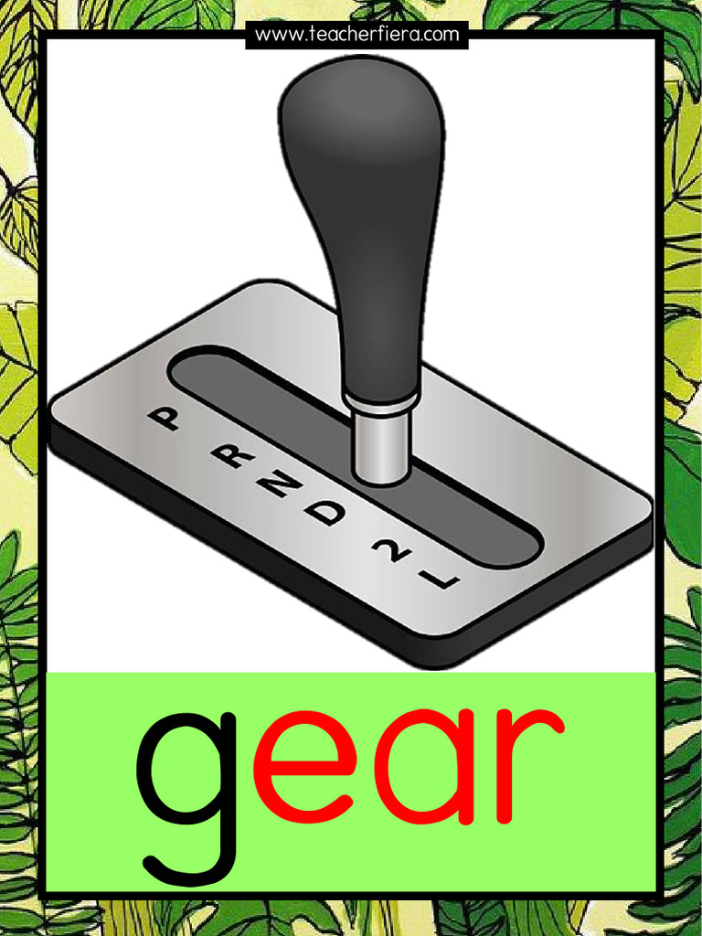 Y2 Phonics Flashcards Ear, Air, Ure, Er (II) | PDF