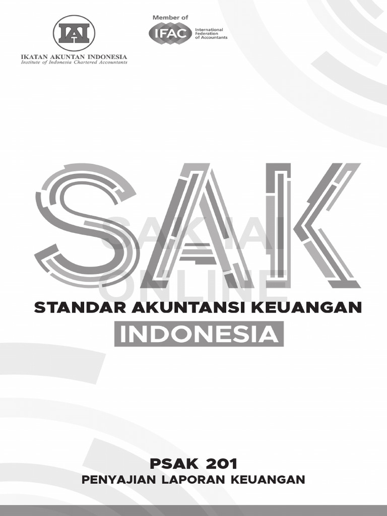 PSAK 201 | PDF