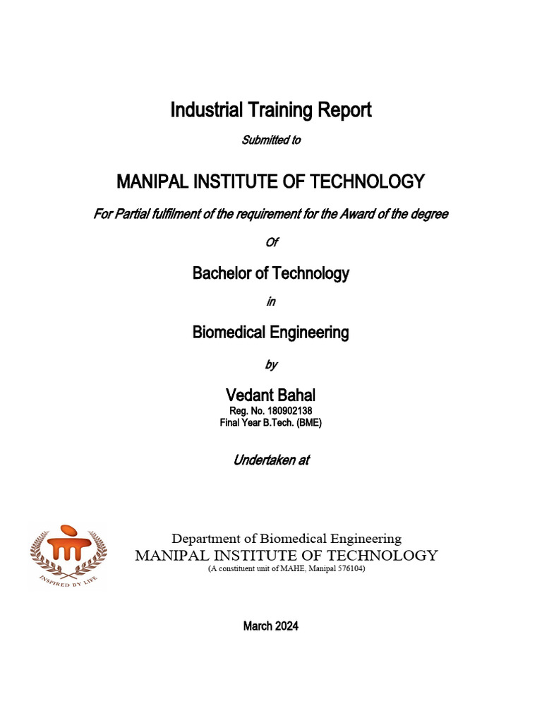 Industrial Training Report | PDF | Personal Computers | Client (Computing)