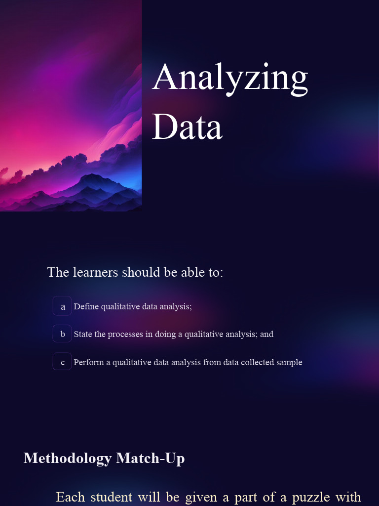 PR1 Q4 Analyzing Data COT | PDF | Data | Qualitative Research PR1 Q4 Analyzing Data COT | PDF | Data | Qualitative Research