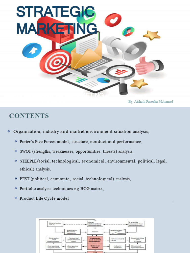 Topic 04 Strategic Marketing Models | PDF | Swot Analysis | Marketing