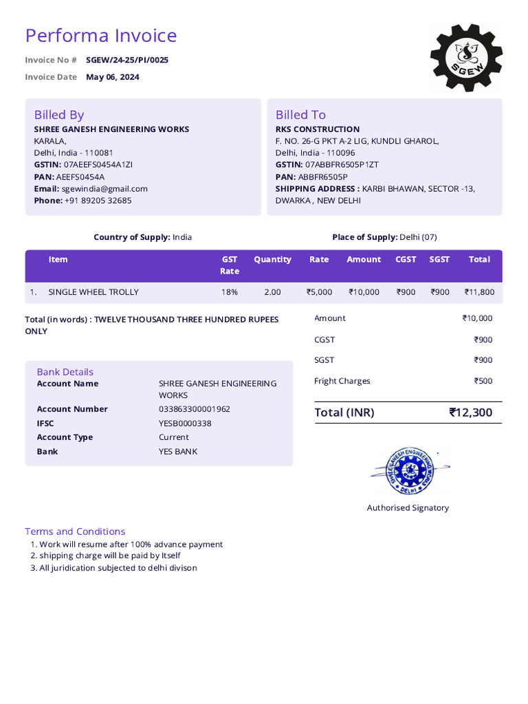 proforma-sgew24-25pi0025-shree-ganesh-engineering-works-rks ...