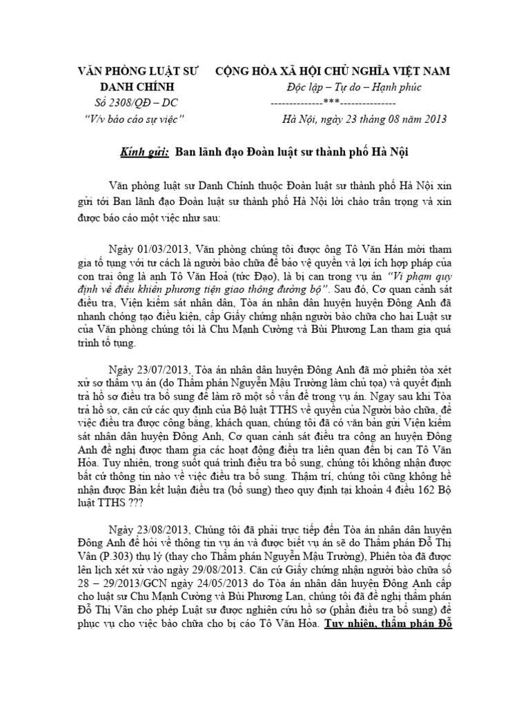 Bao Cao Gui Doan Lu T Su | PDF