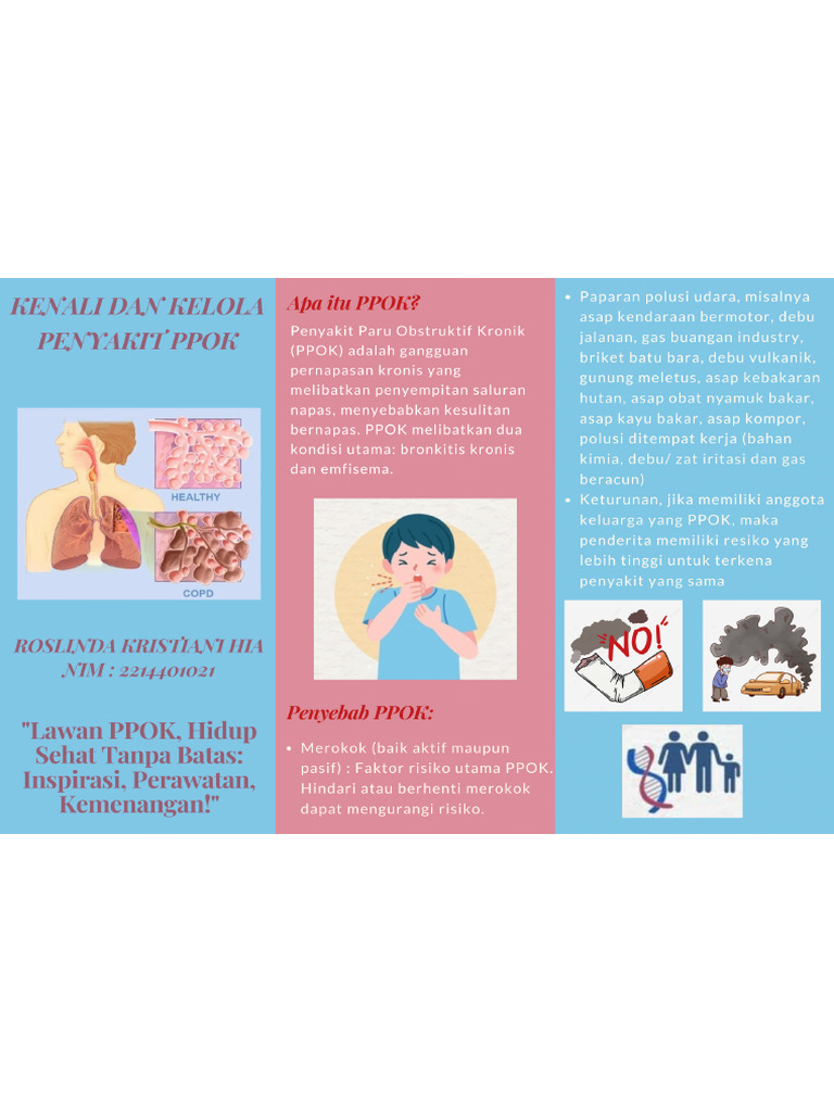 Leaflet PPOK Rslinda Kristiani Hia | PDF