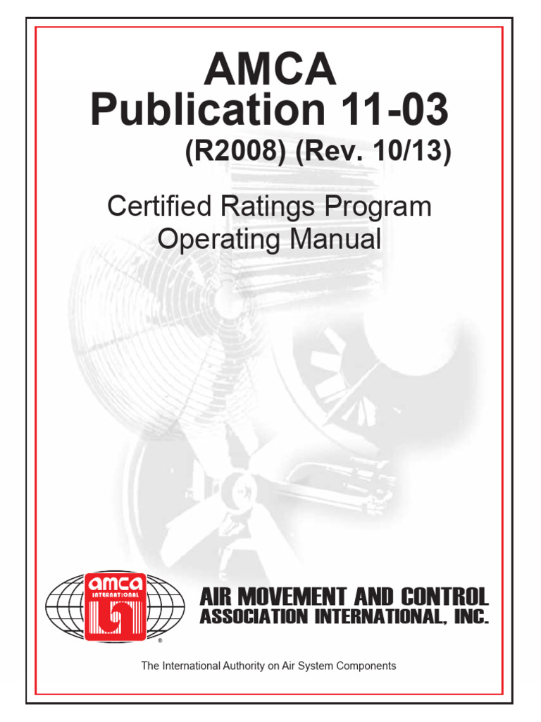 Amca - 11-03 - (R2008) - (Rev 10-13) | PDF | Business Law | Business