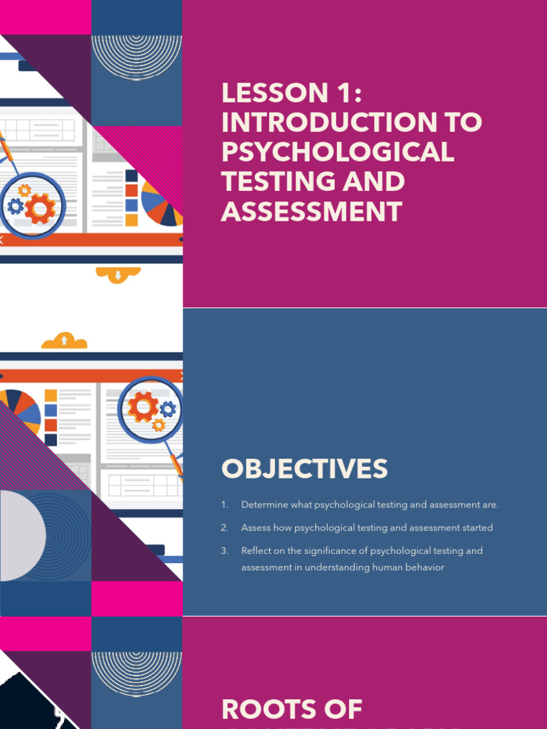 Lesson 1 - Introduction To PTA | PDF | Psychology | Psychological Testing
