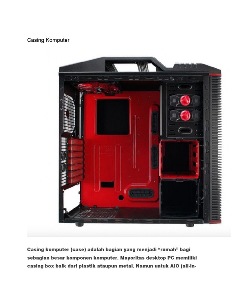 Panduan Dasar Casing & PSU Komputer | PDF