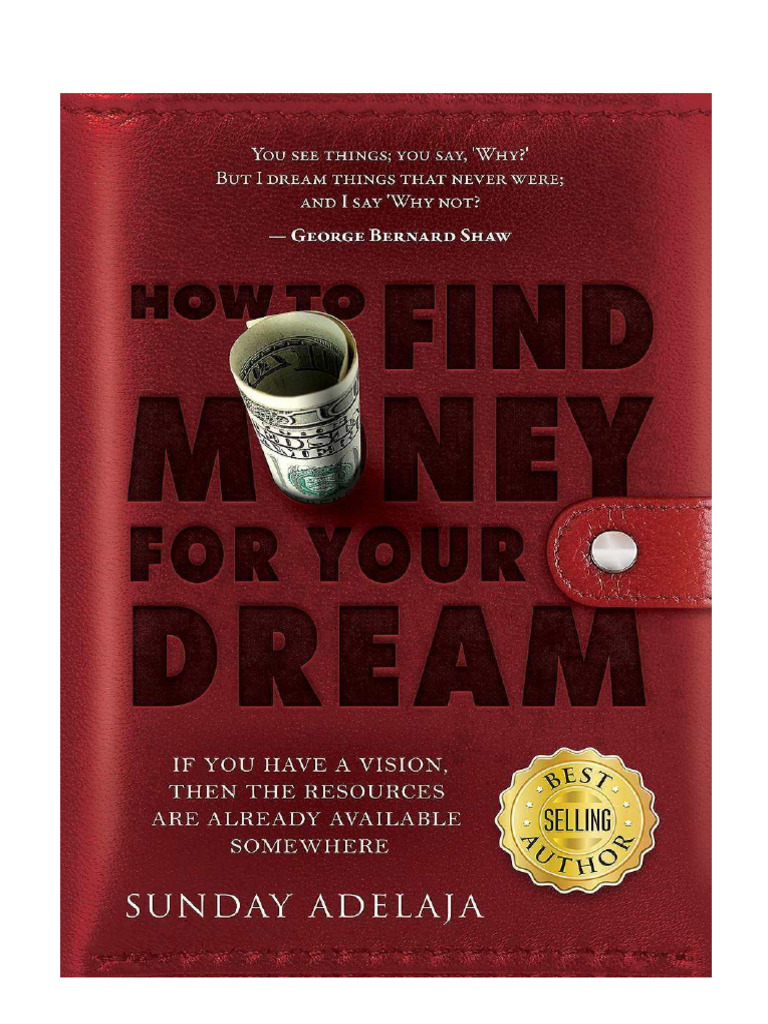 How To Find Money For Your Dream | PDF | Dream | Creator Deity