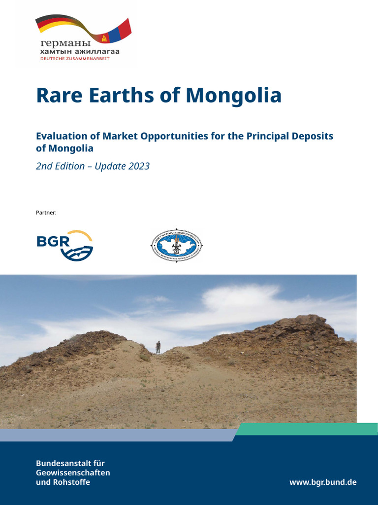 Studie Rare Earths Mongolia | PDF | Mining | Ore